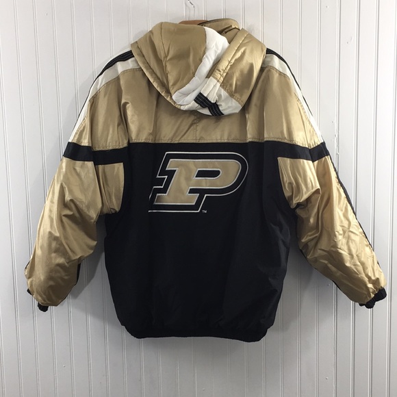 90s Starter Purdue Boilermakers Pullover Jacket - admin.trendforce.com